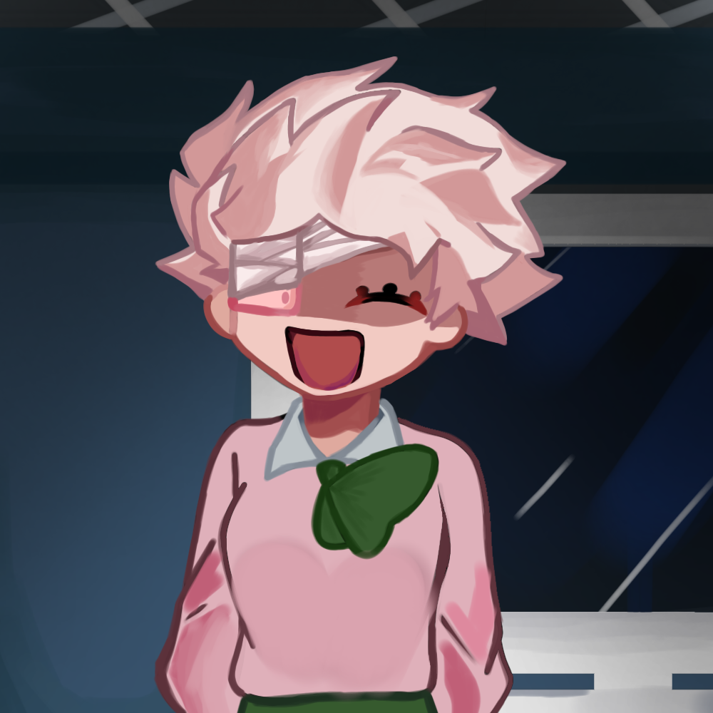 Ruru on the train - ibisPaint