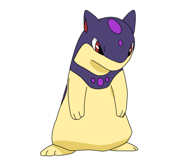 Imamu as a Quilava on Her Hind Legs - ibisPaint