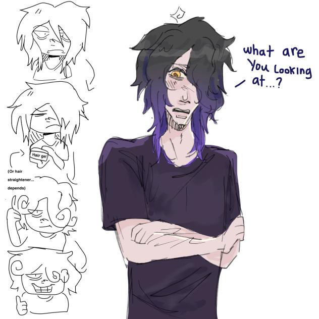Era with his hair down - ibisPaint