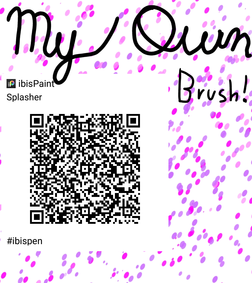 My very first own brush on ibis paint! - ibisPaint