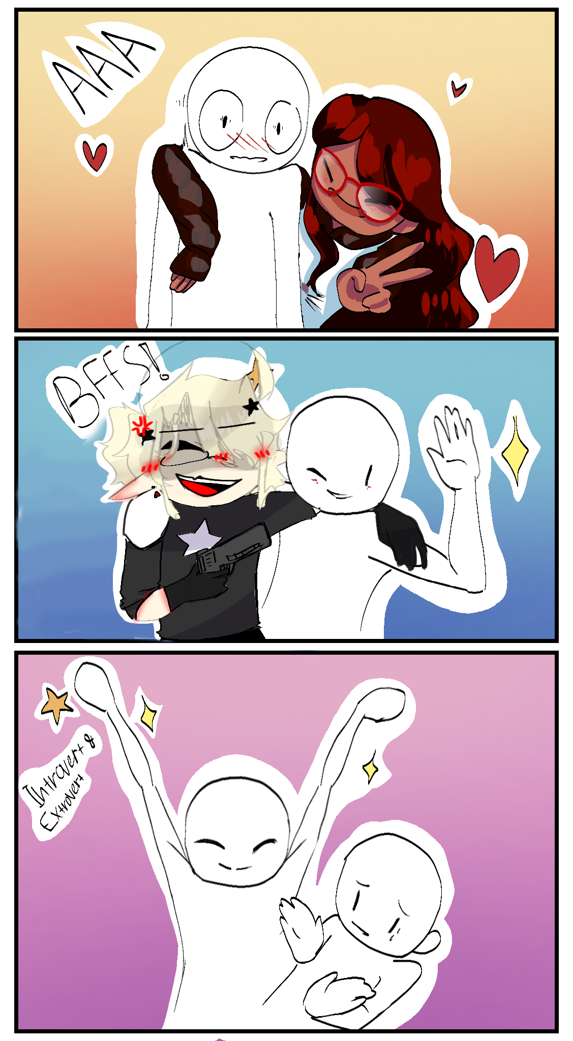 COLLAB BFF(BACKSTABBER)🔫🤫 - ibisPaint