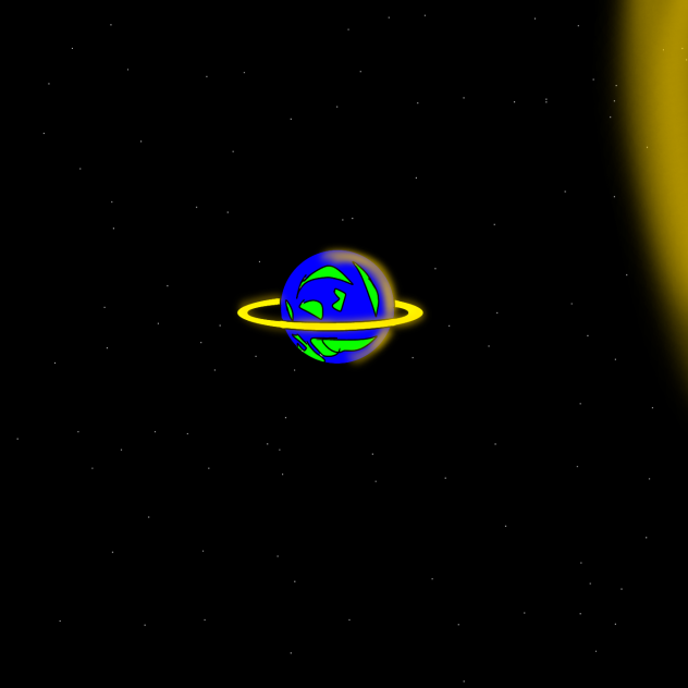 Earth 🌍+ Ring 💍 - ibisPaint