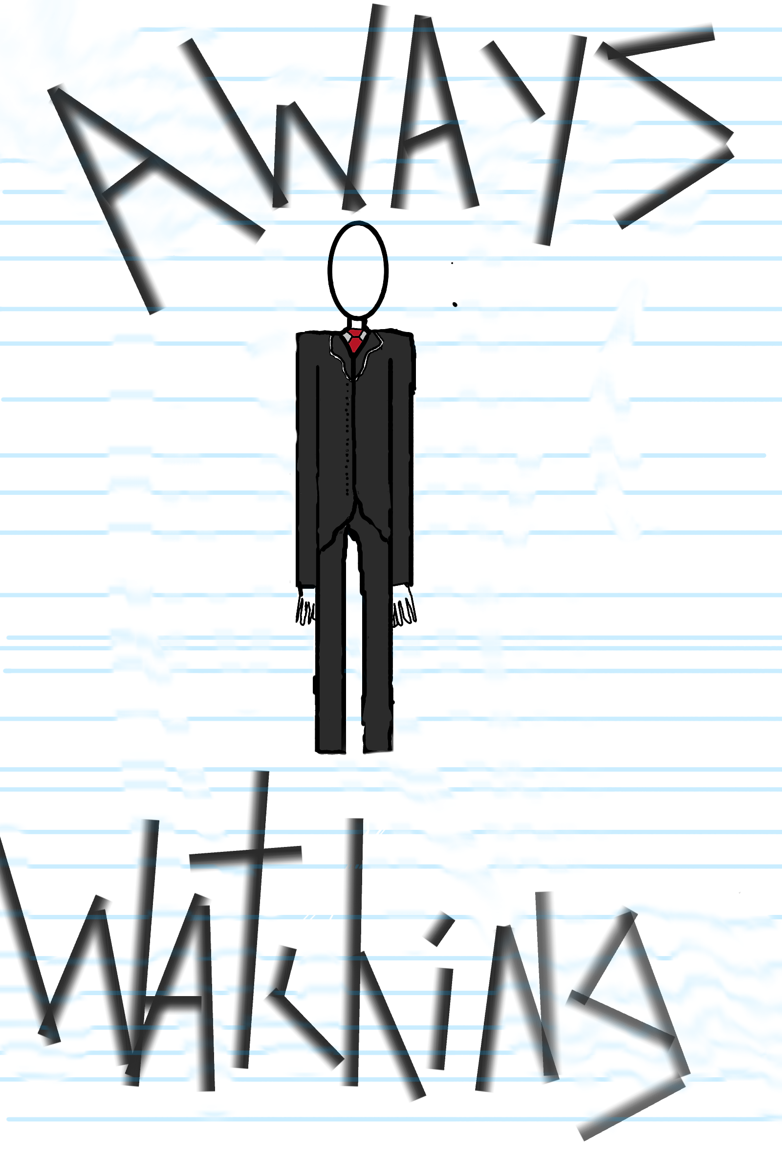 slender man - ibisPaint