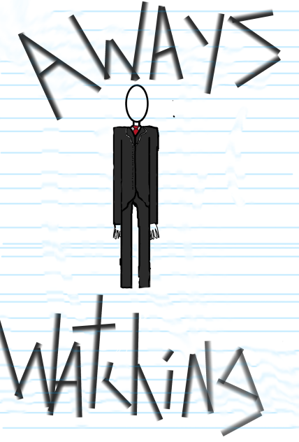 slender man - ibisPaint
