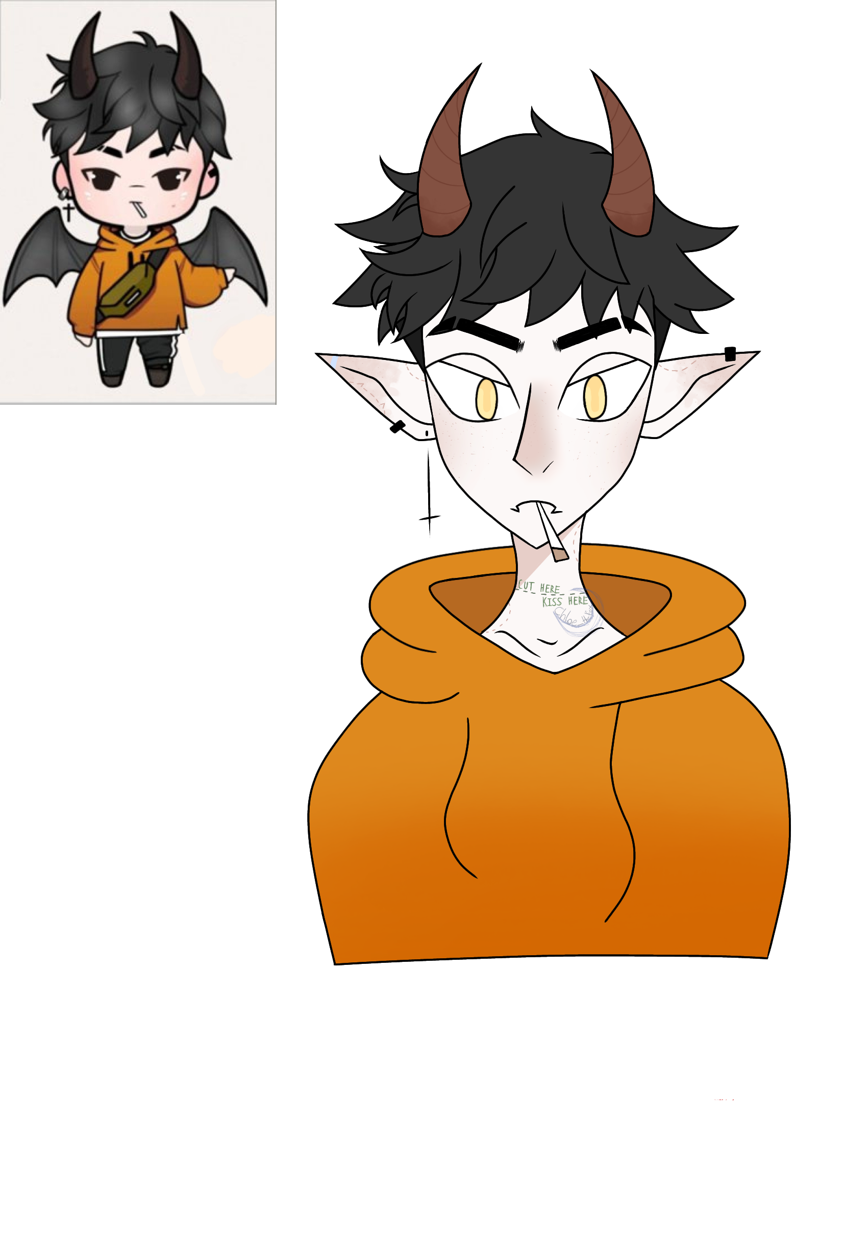 Damion the demon - ibisPaint