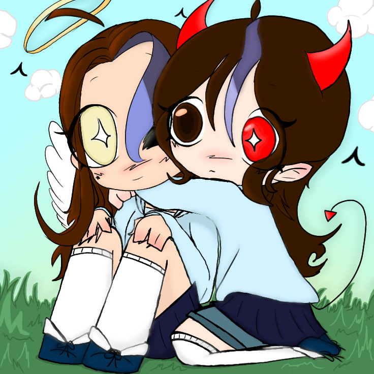 Ara and Eves kindergarten picture - ibisPaint