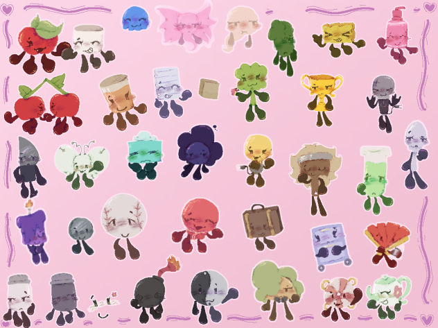 all the inanimate insanity characters! - ibisPaint