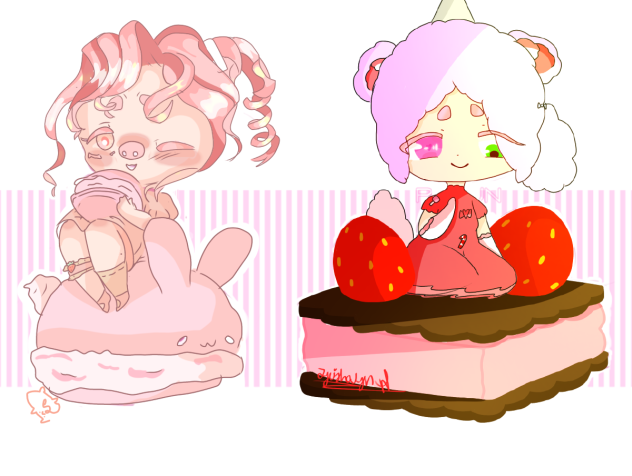 Dessert collab - ibisPaint