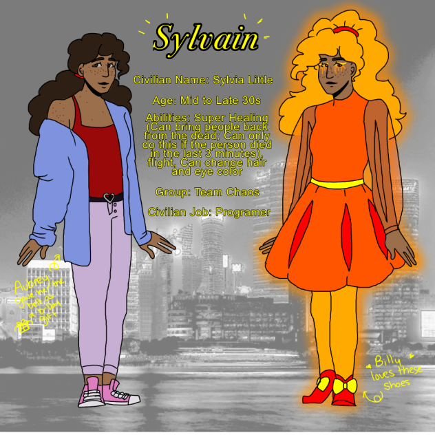 Sylvain Superhero - ibisPaint