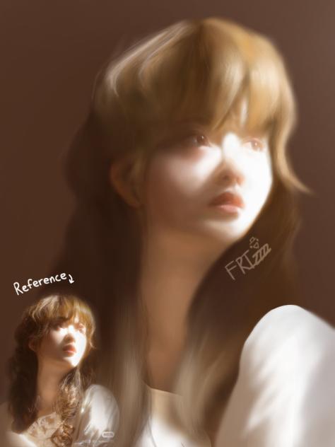 realistic girl - ibisPaint