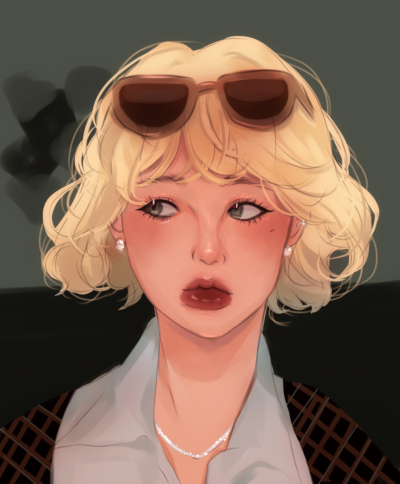 idk but i love ittt!! (it gives french v - ibisPaint