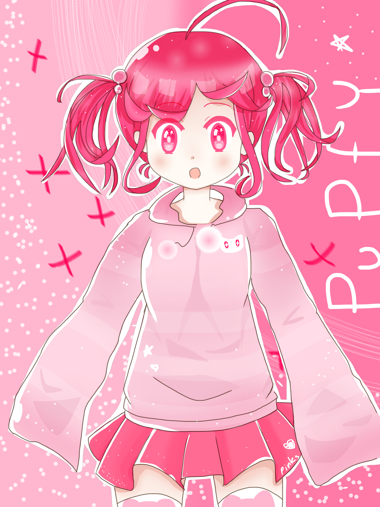 Pinky pink🍬 - ibisPaint