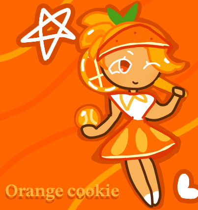 𝐎𝐫𝐚𝐧𝐠𝐞 𝐜𝐨𝐨𝐤𝐢𝐞 - ibisPaint