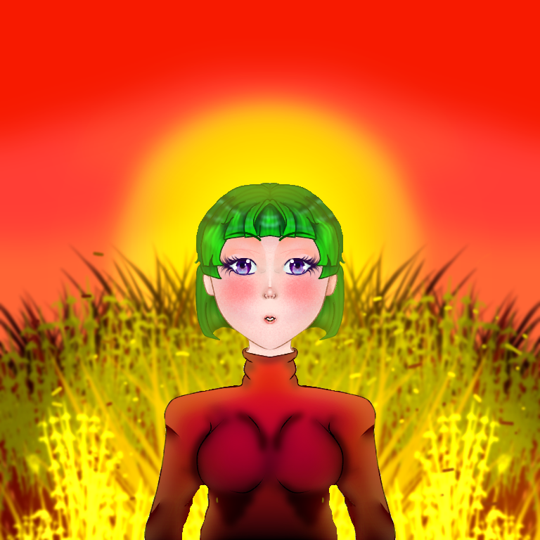 Reverse sunset - ibisPaint