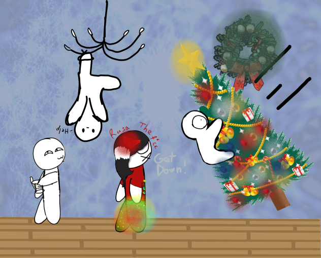 Christmas collab - ibisPaint