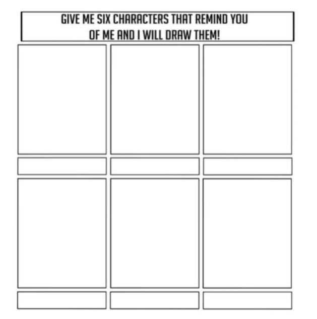 Six characters - ibisPaint