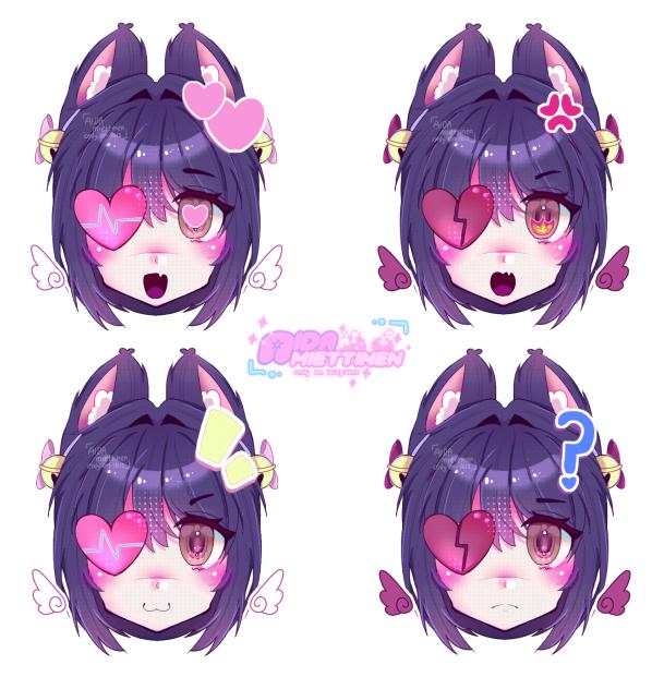 Lifeline and Flatline stickers - ibisPaint