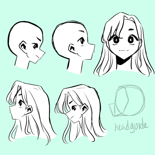 sketch head - ibisPaint