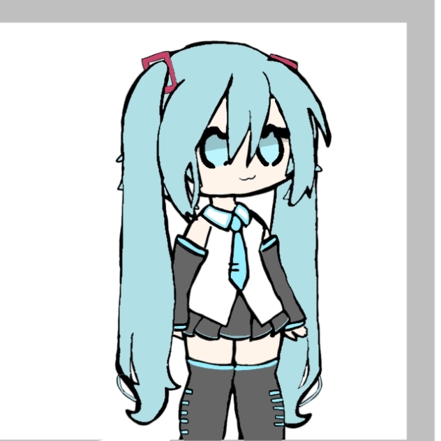 Miku animation - ibisPaint
