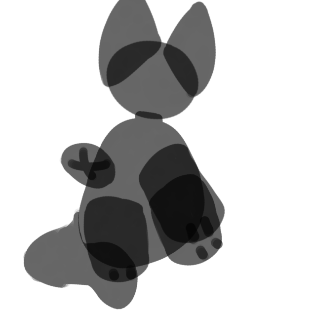 ghost cat - ibisPaint