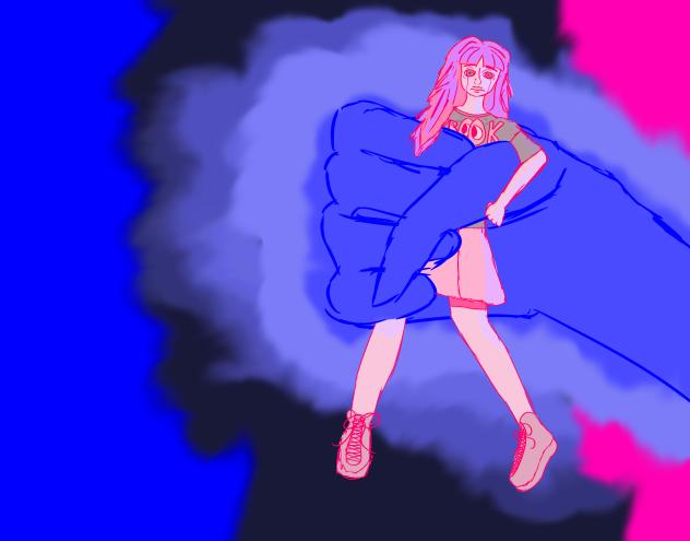 Blue Light II - ibisPaint