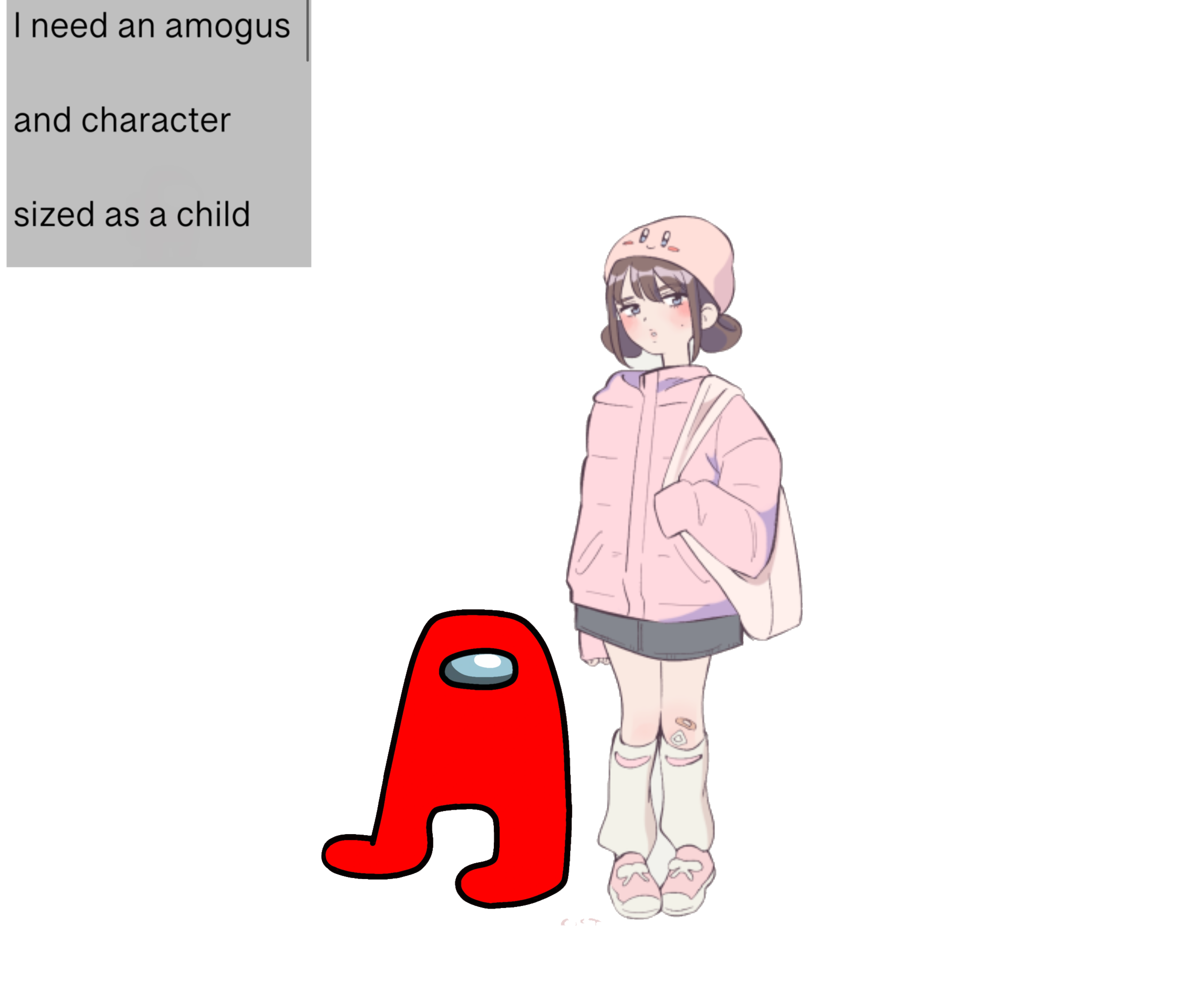 Amogus and Child - ibisPaint