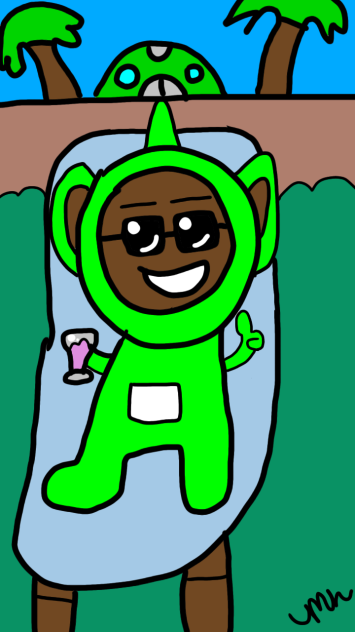 Dipsy In Miami - ibisPaint