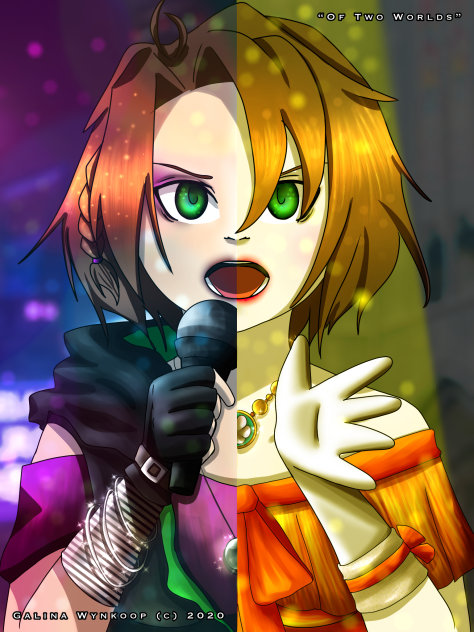 Of Two Worlds - ibisPaint