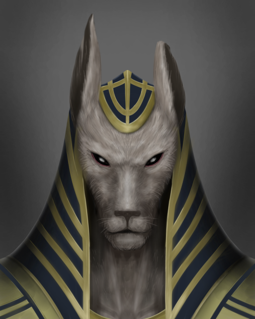 Old Anubis - ibisPaint