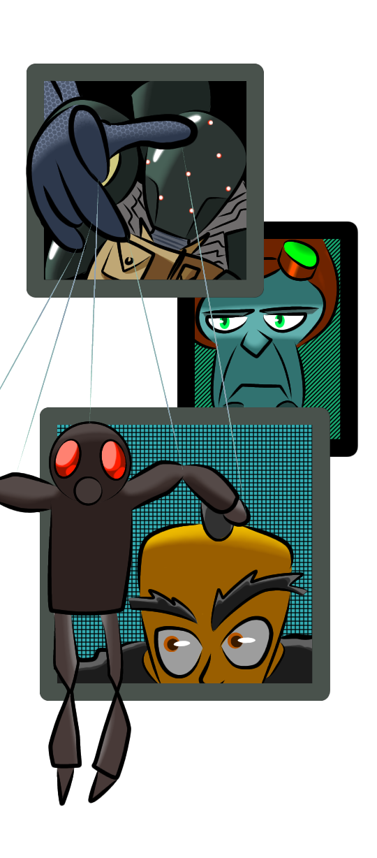 Villain crossover idea - ibisPaint