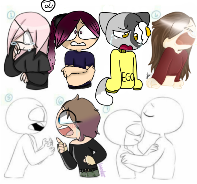 Crying collab #2 - ibisPaint