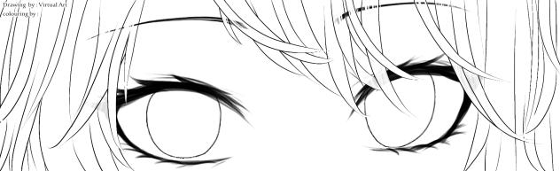 Ayla eyes ( lines ) - ibisPaint