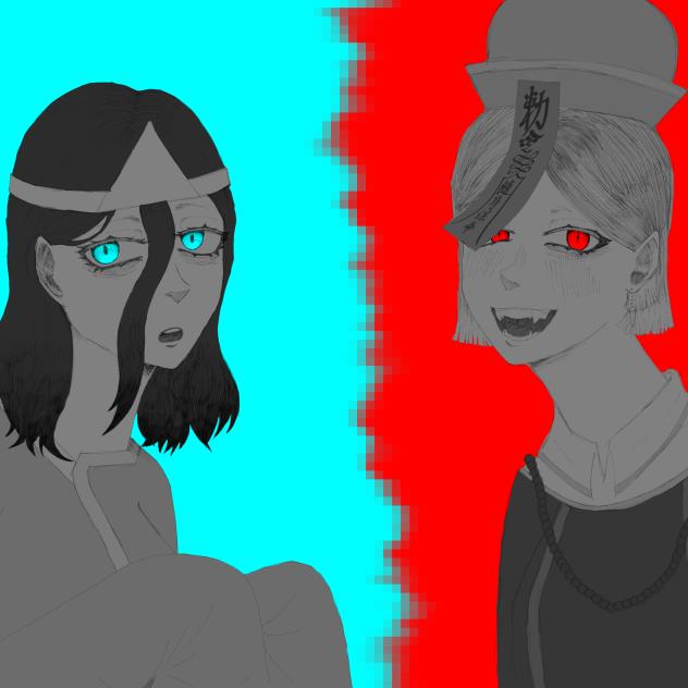 Halloween Mia and Rey - ibisPaint