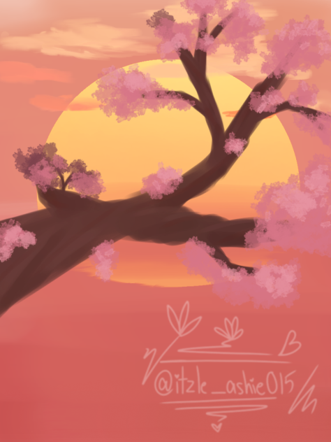 Sunset 🌇 - ibisPaint