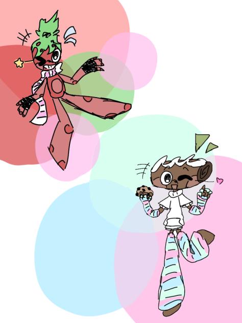 Cosmo & Sprout - ibisPaint