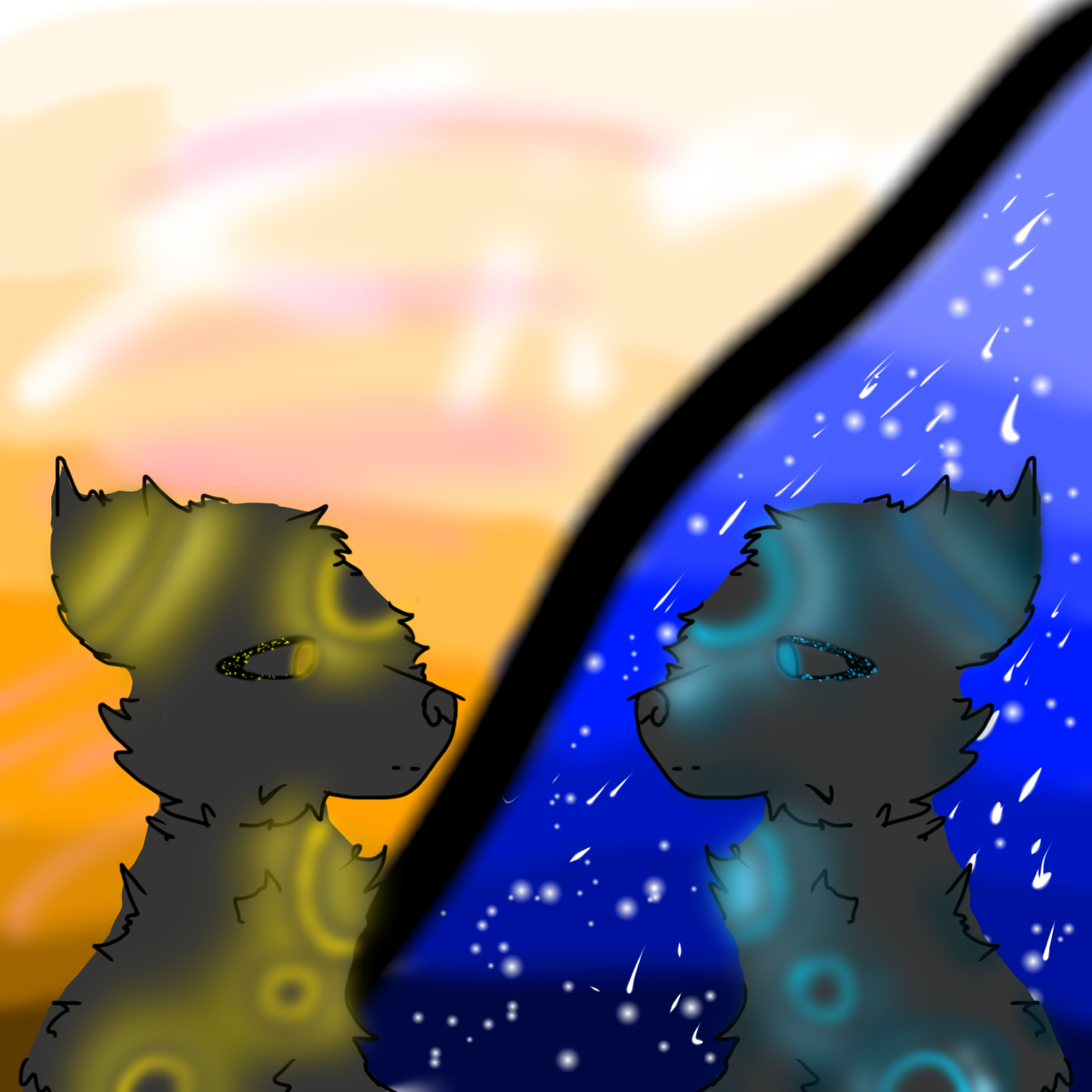 Two sided personalities - ibisPaint