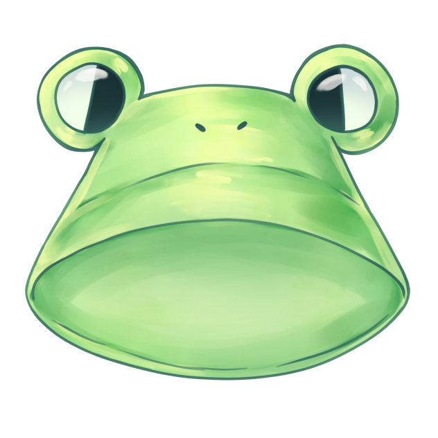 21 frog Hat - ibisPaint