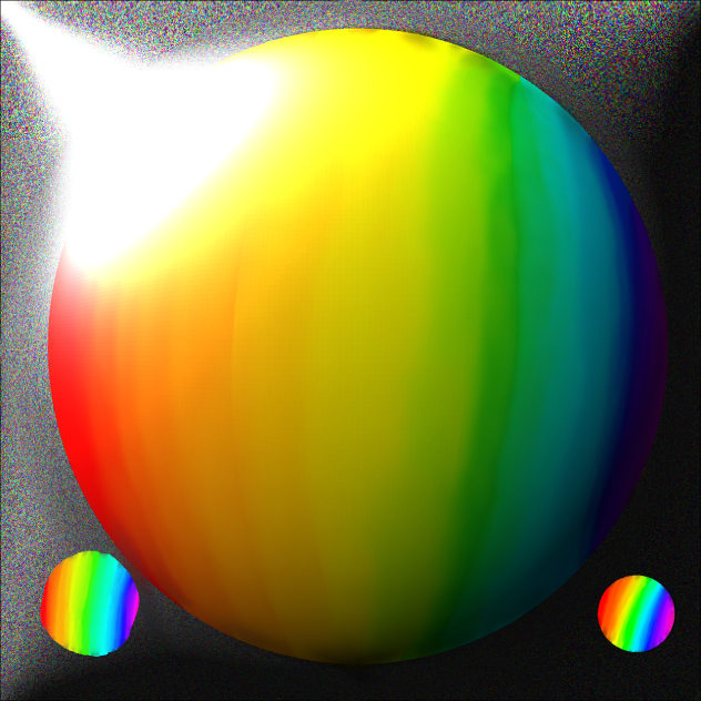 Making 3 Rainbow Balls - ibisPaint