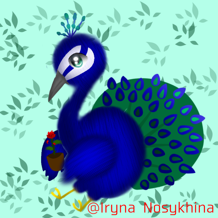Kawaii peacock 🦚 - ibisPaint