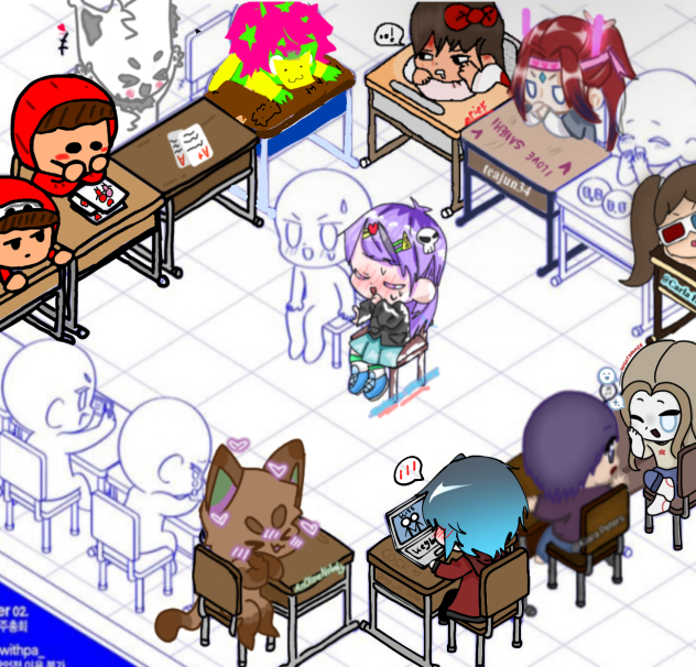 School Fake Collab - ibisPaint