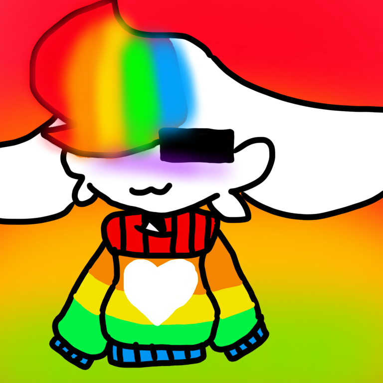 Rainbow fluff - ibisPaint