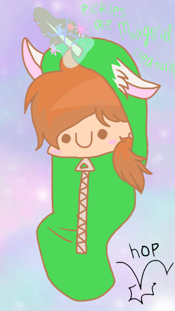 Pickles are magical creatures - ibisPaint
