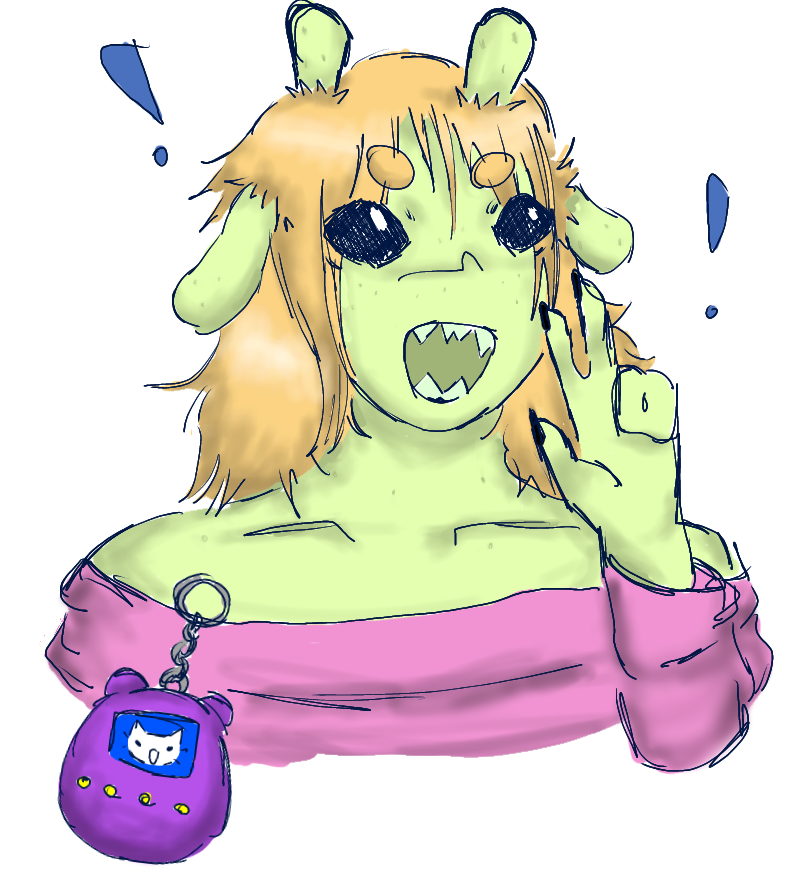 alien gal! - ibisPaint