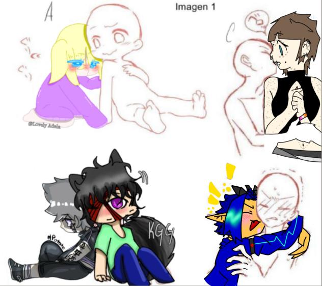 Cuddle or somthin collab - ibisPaint