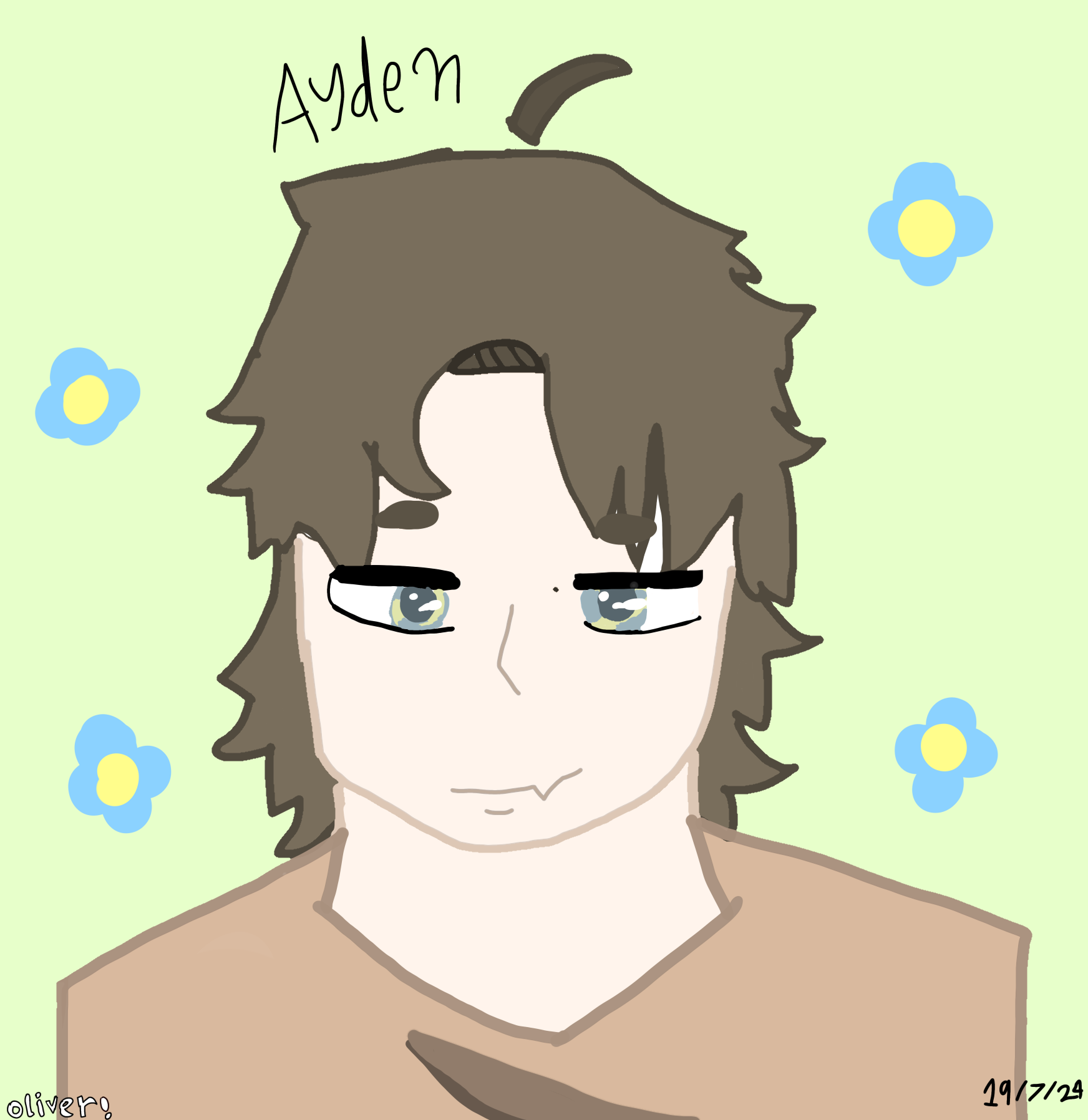Ayden art for Banane - ibisPaint