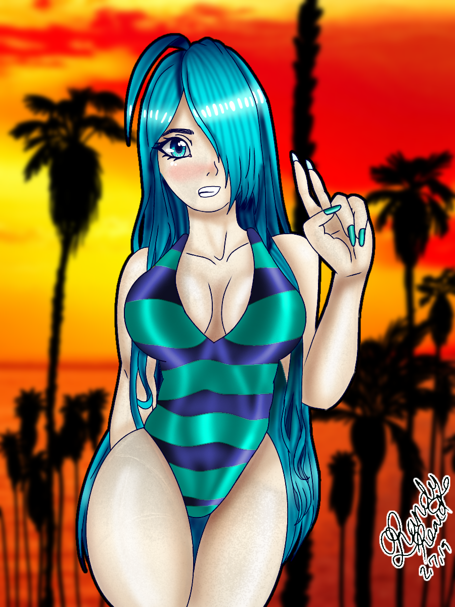 Beach Sachi - ibisPaint