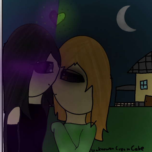 Creeper Girl X Ender - ibisPaint