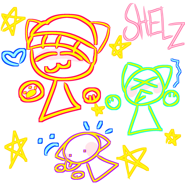 silly cats - ibisPaint