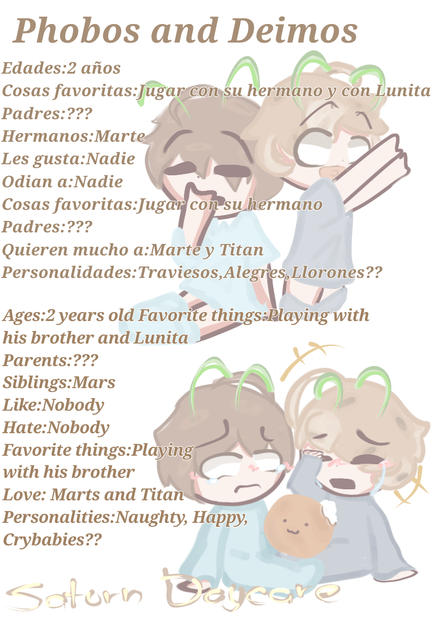 Phobos and Deimos 🤎🩶 - ibisPaint