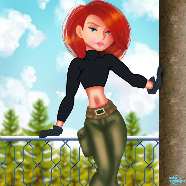 desenho kim possible. - ibisPaint